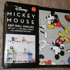 Disney | Wall Decor | Mickey Mouse Mdf Wall Shelf Final Price | Poshmark